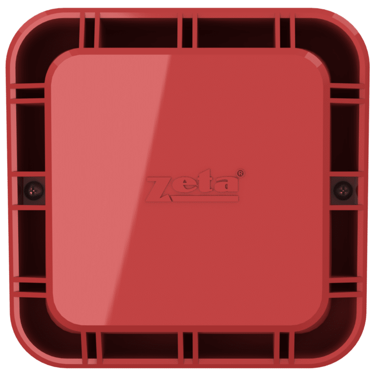 Xtratone Addressable Wall Sounder, Red - Zeta Alarms