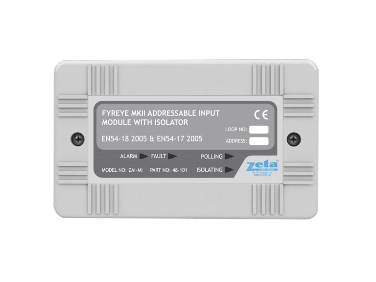 Fyreye MKII Addressable Input Module with S/C Isolator (Loop Powered ...