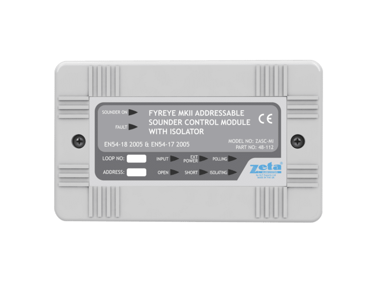 Fyreye MKII Addressable Sounder Control Module With Isolator - Zeta Alarms